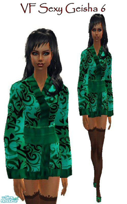 The Sims Resource - VF Sexy Geisha Collection - 6