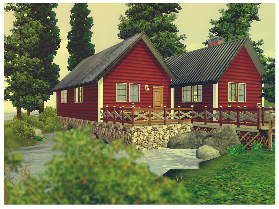 The Sims Resource | Forest home