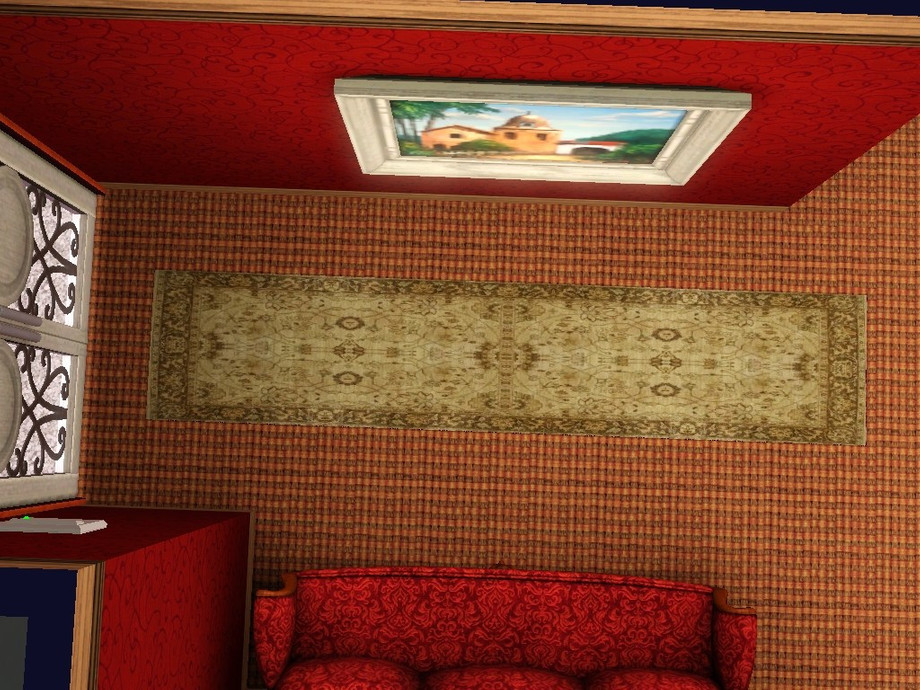 The Sims Resource | Runner 4x1 victorian rug