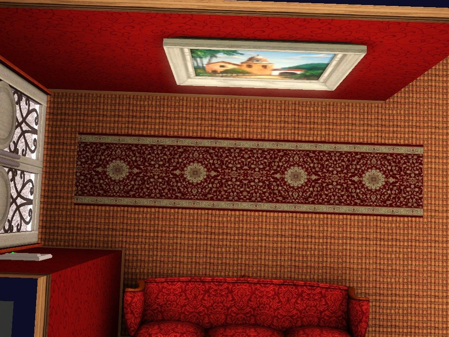 The Sims Resource | Runner 4x1 victorian rug