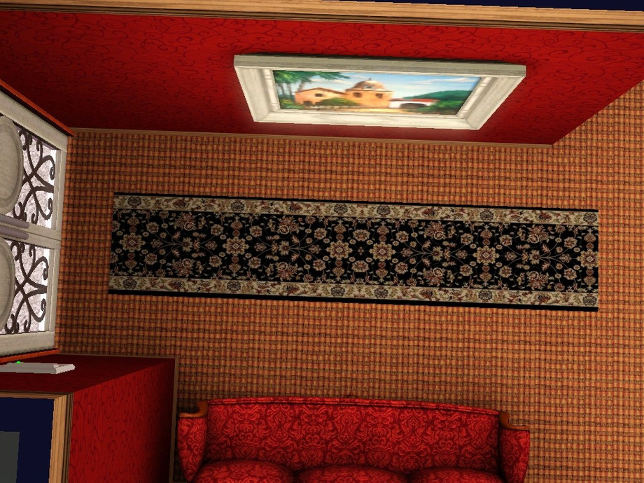 The Sims Resource | Runner 4x1 victorian rug