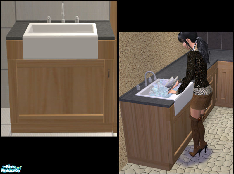The Sims Resource - Bavaria Kitchen - Bavaria Sink