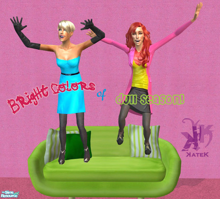 The Sims Resource - Bright colors for dull season