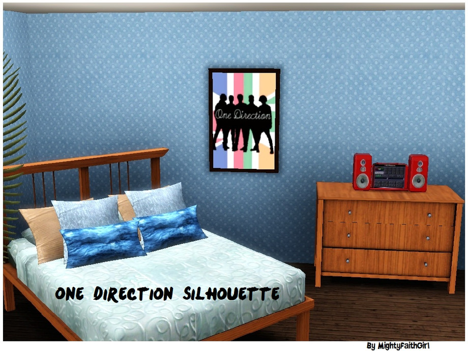 The Sims Resource | One Direction Silhouette Poster