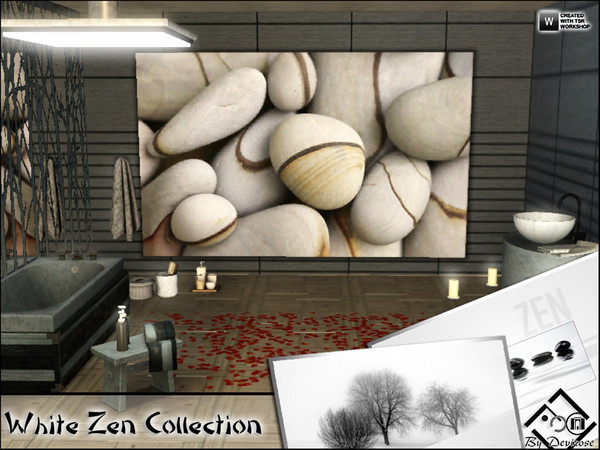 The Sims Resource | White Zen Collection
