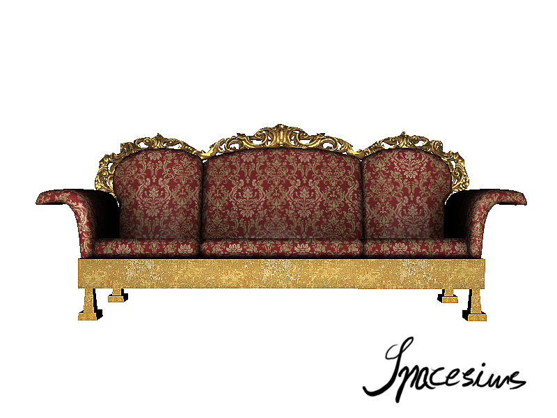 The Sims Resource | Rococo living room - Sofa