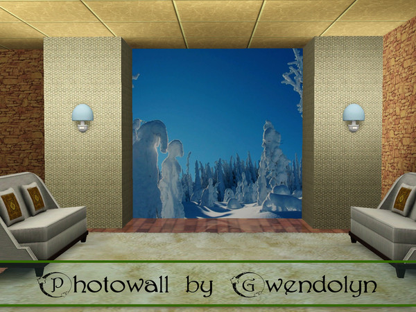 The Sims Resource | GW_photowall_Snowy winter_002