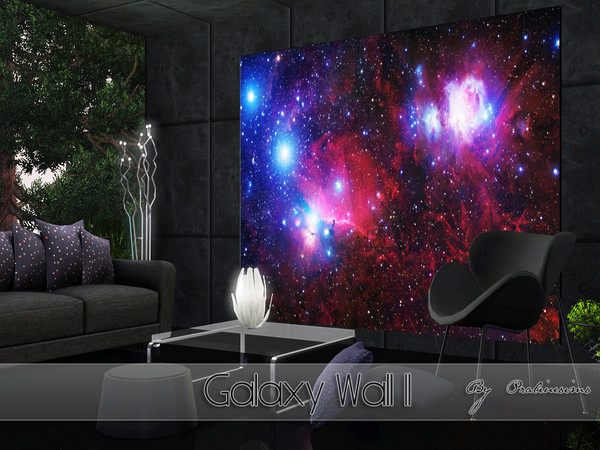 The Sims Resource | Galaxy Wall II