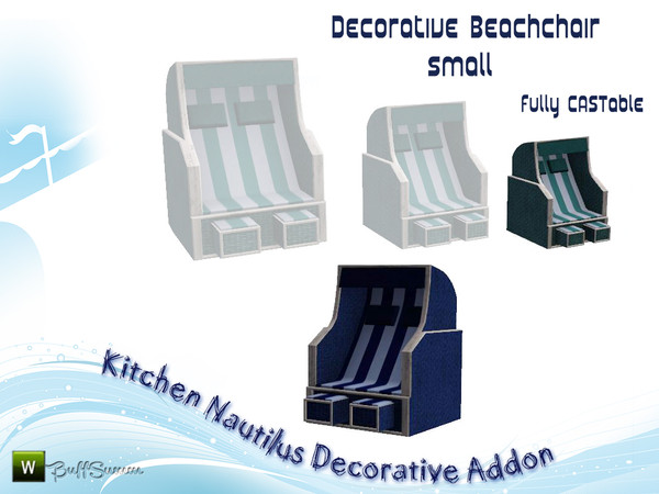 The Sims Resource | Kitchen Nautilus Beachchair III