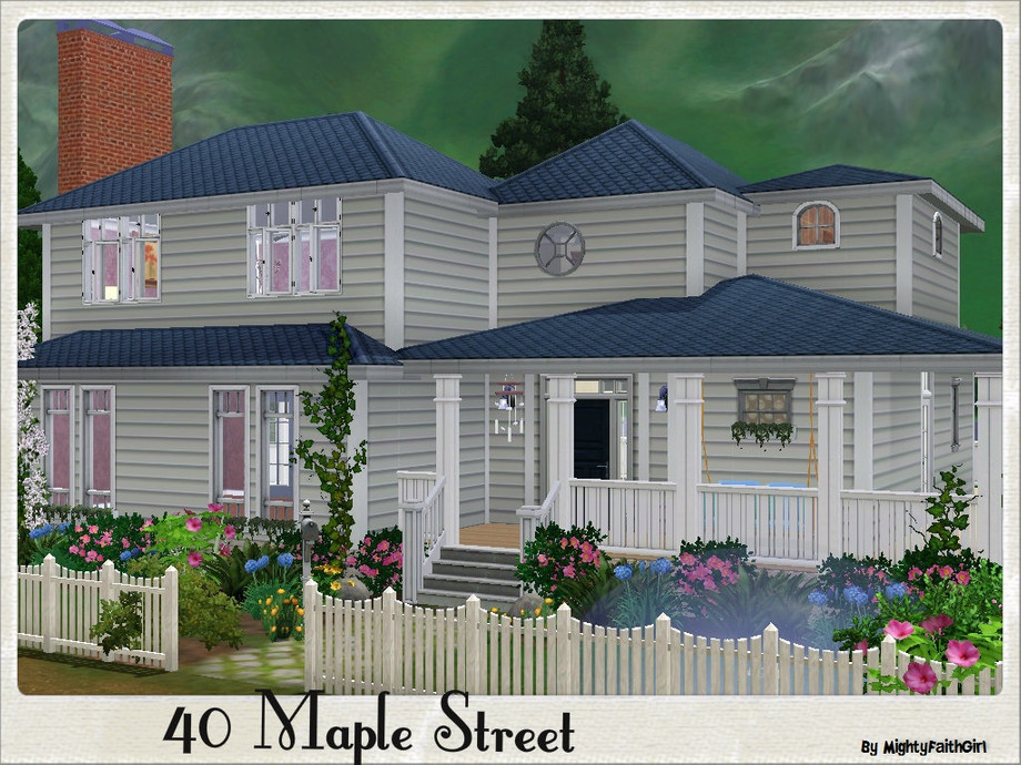 The Sims Resource | 40 Maple Street