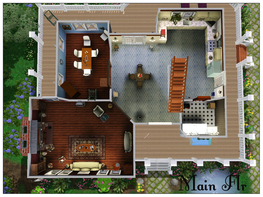 The Sims Resource | 40 Maple Street