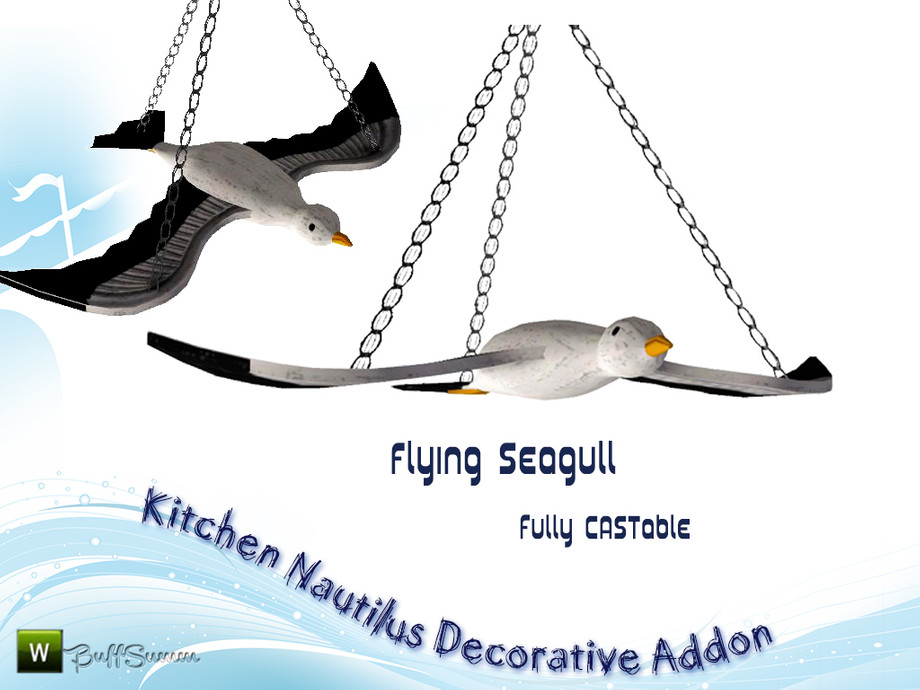 The Sims Resource | Kitchen Nautilus Flying Gull