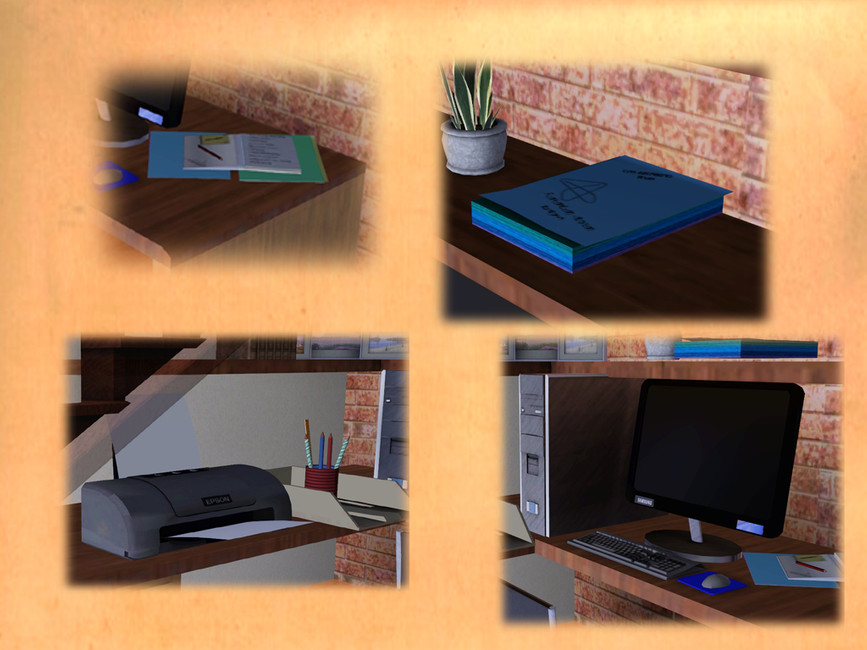 The Sims Resource - Compact Office