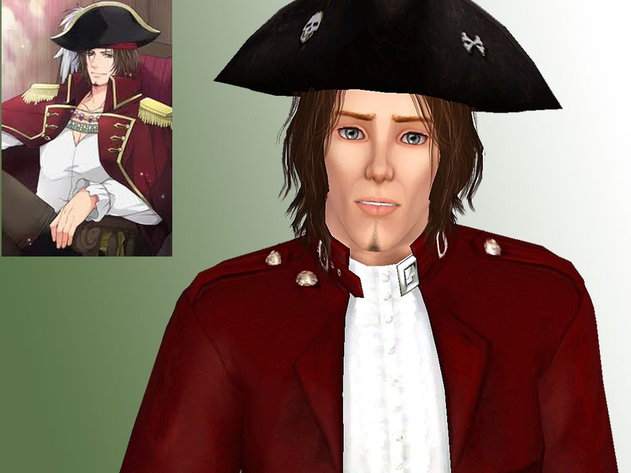 Captain Morgan Pose Drawing