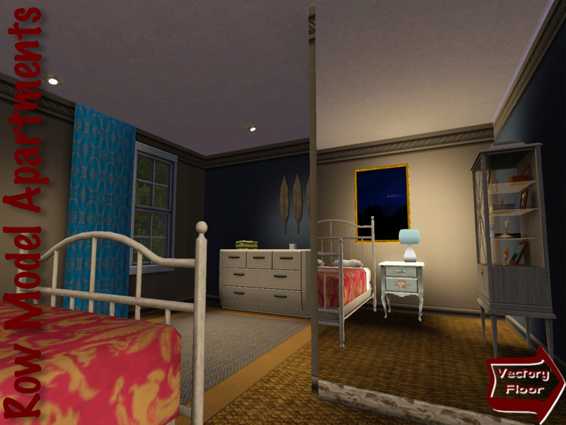 The Sims Resource | Row Model Apartments, no CC