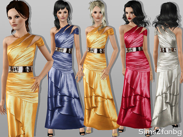 The Sims Resource | 304 - Designer dress 4