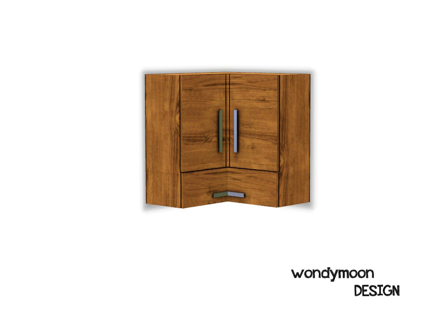 The Sims Resource - Curium Corner Cabinet II