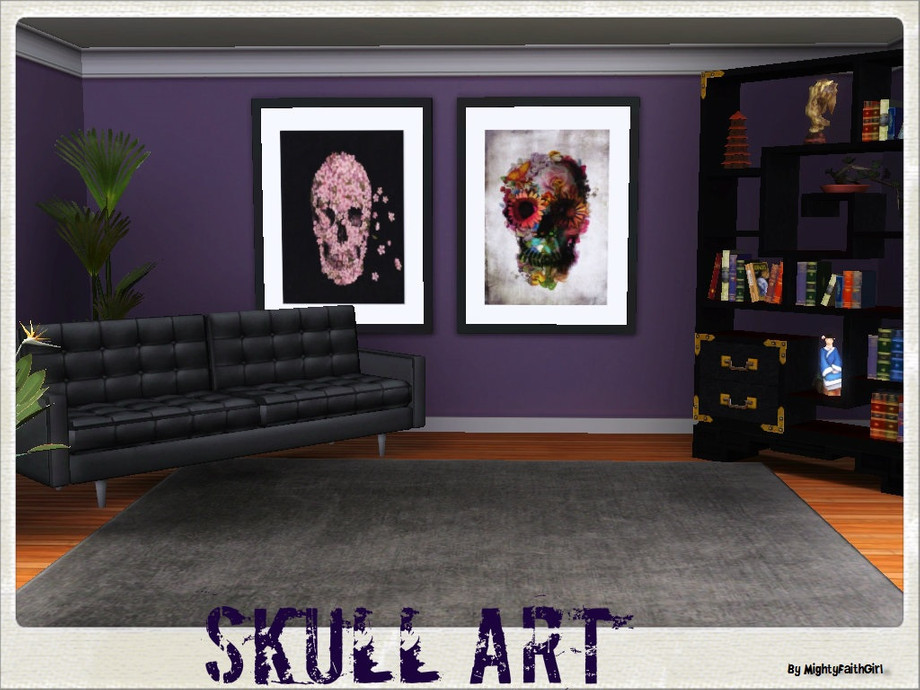 The Sims Resource | Skull Art