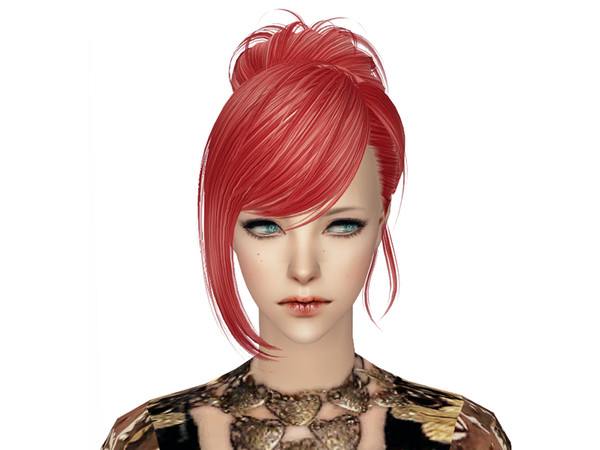 The Sims Resource | Skysims Hair 092 Red