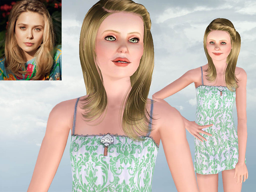 The Sims Resource - Elizabeth Olsen
