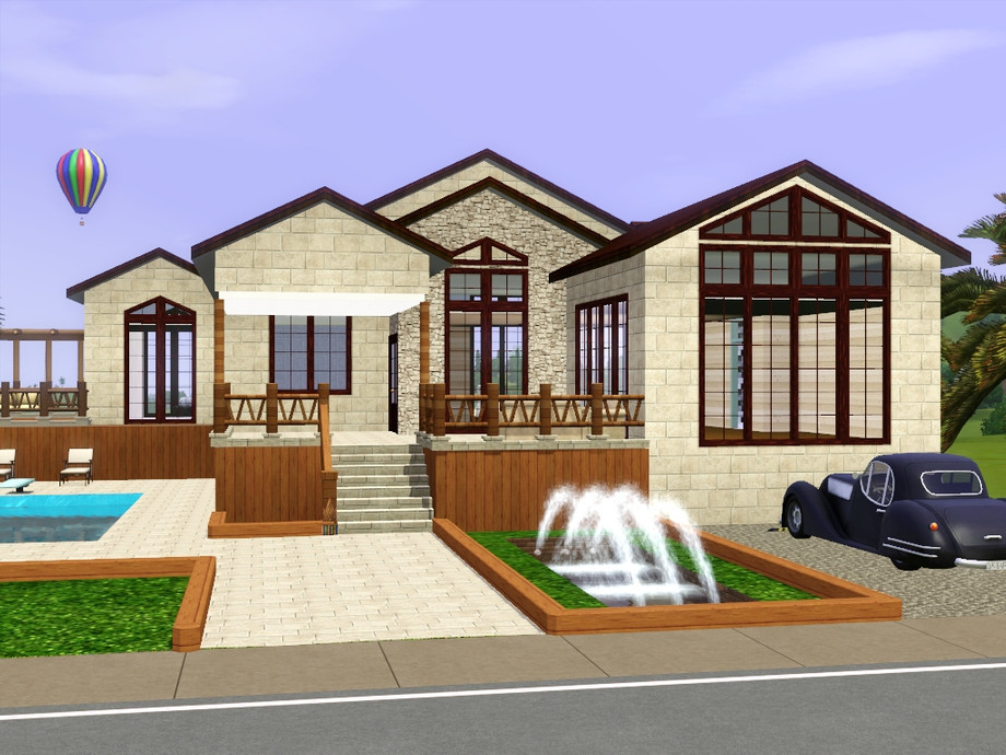 The Sims Resource | Mediterranean Home
