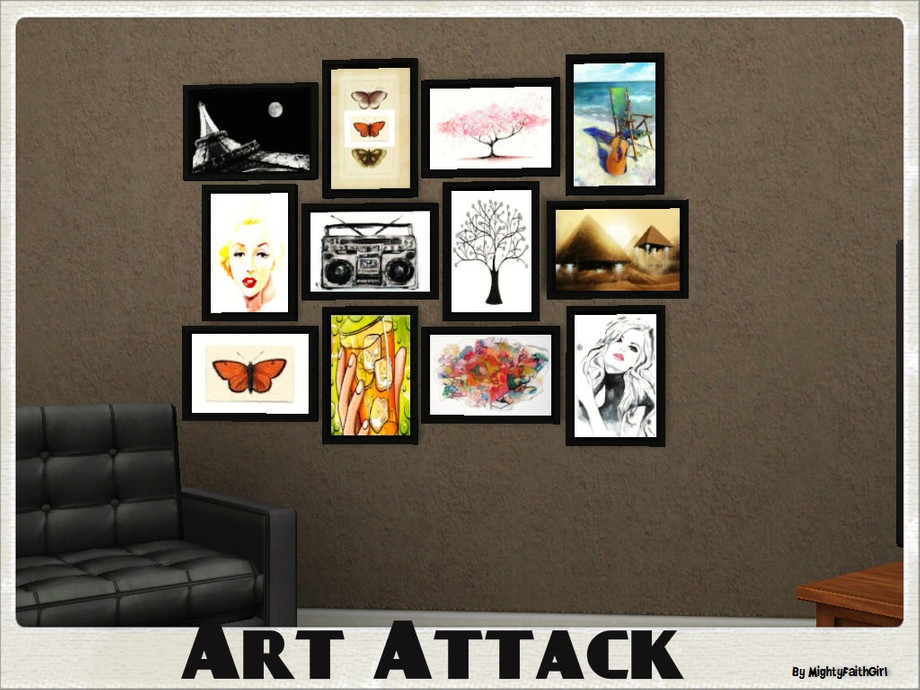 The Sims Resource | Art Attack