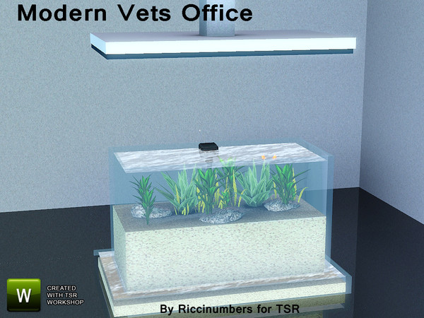 The Sims Resource | Modern Petsn Fish Tank