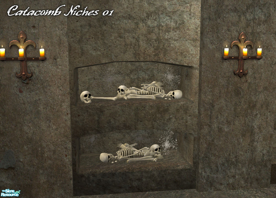 The Sims Resource - Catacomb Niche 1 - New Mesh