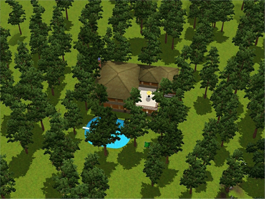 The Sims Resource - Forest House by Johny Miherinas
