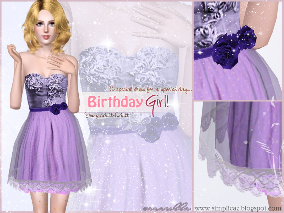 The Sims Resource | Birthday Girl