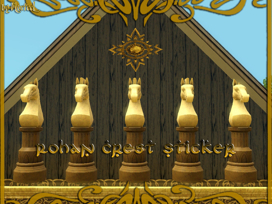 The Sims Resource | Rohan Crest Wall Sticker