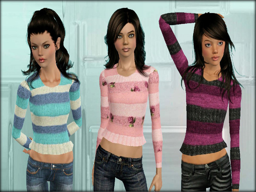The Sims Resource - Sweet Style Sweater