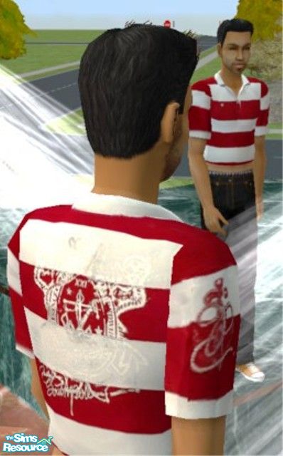 The Sims Resource - Red and white