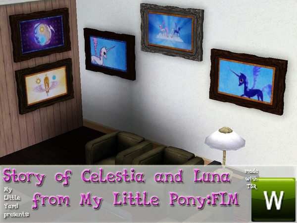 The Sims Resource | Story of Celestia and Luna