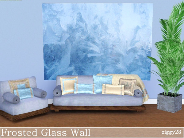The Sims Resource | Frosted Glass Wall