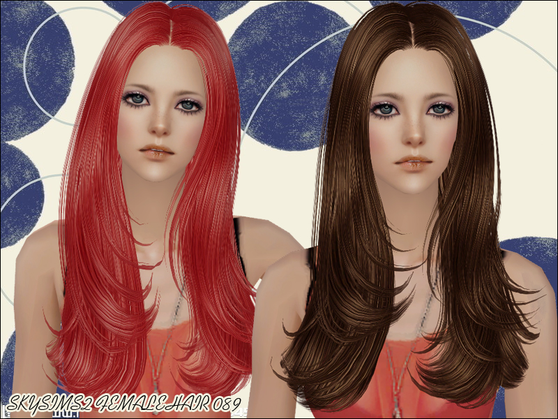 The Sims Resource | Skysims Hair 089