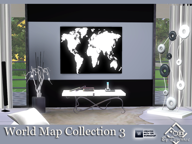 The Sims Resource | World Map Collection 3