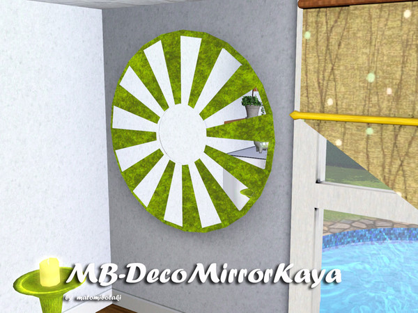 The Sims Resource - MB-WallDecoMirrorKaya