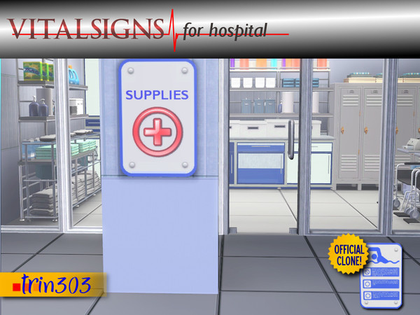 The Sims Resource | Vital Signs: Supplies