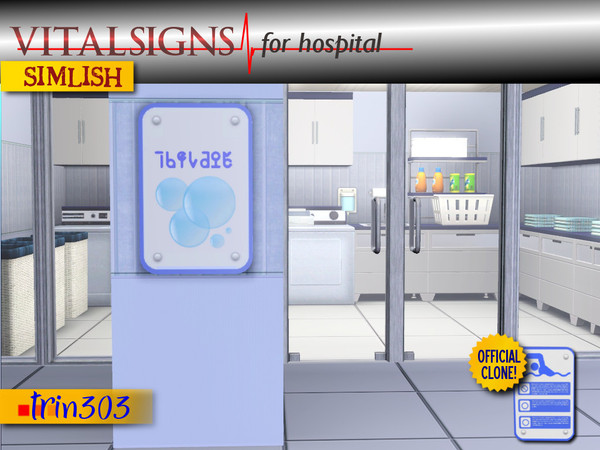 The Sims Resource | Vital Signs Simlish: Laundry