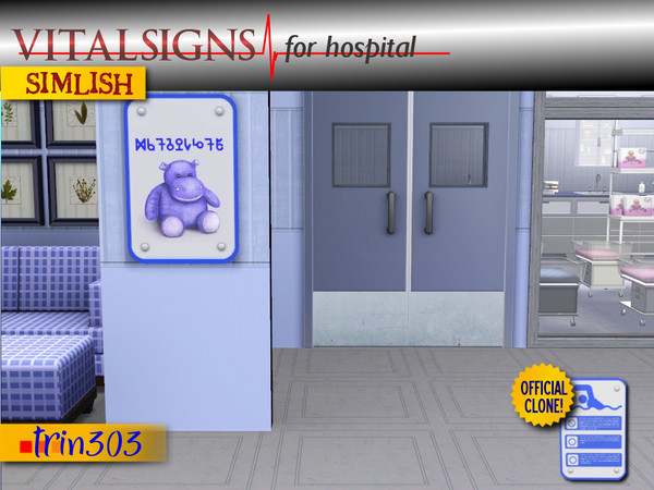 The Sims Resource | Vital Signs Simlish: Maternity