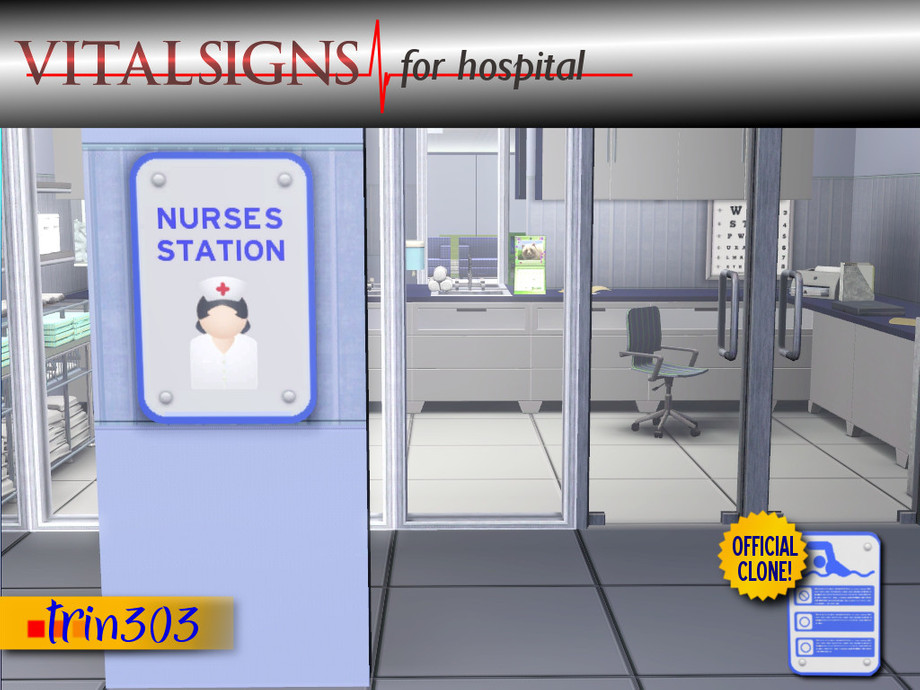 The Sims Resource | Vital Signs: Nurses Station