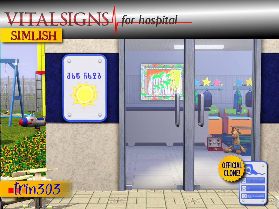 The Sims Resource | Vital Signs Simlish: Day Care