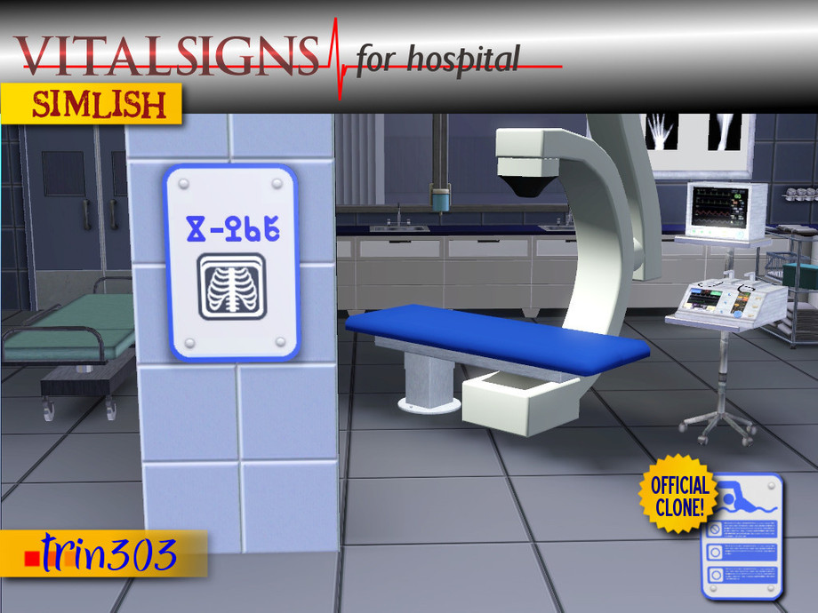 The Sims Resource | Vital Signs Simlish: X-Ray