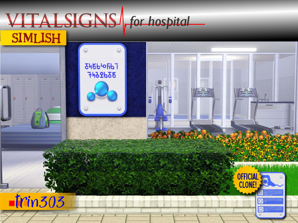 The Sims Resource - Vital Signs Simlish: Phys Therapy