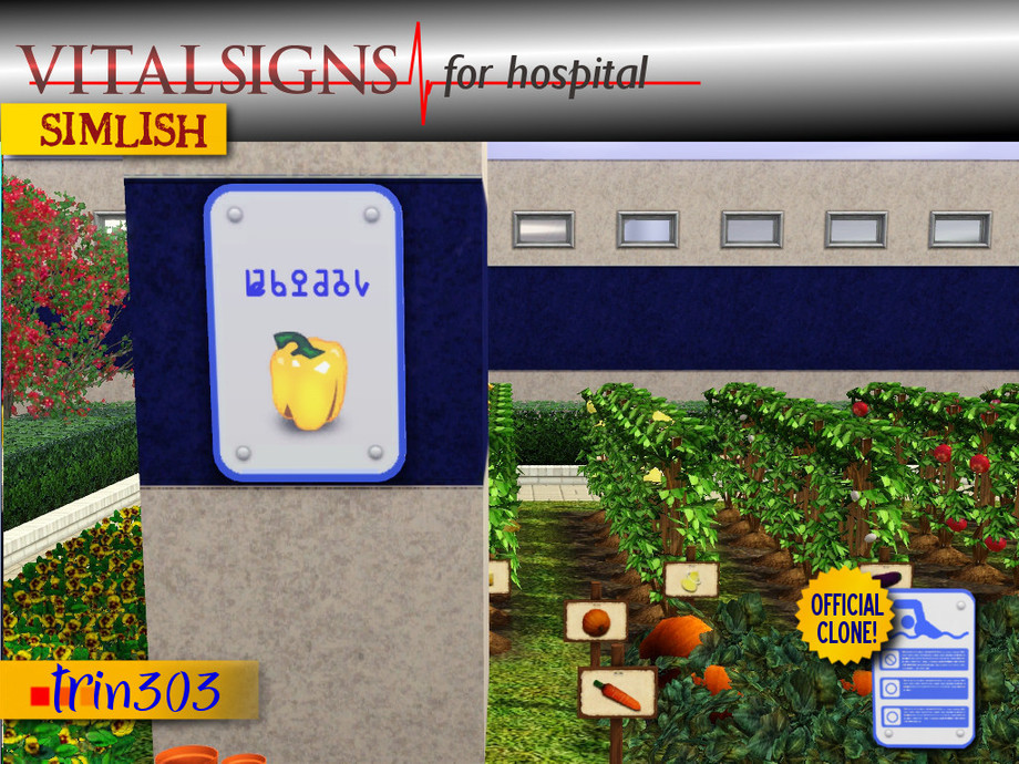 The Sims Resource | Vital Signs Simlish: Garden