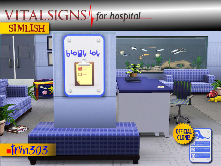 The Sims Resource | Vital Signs Simlish: Sign In