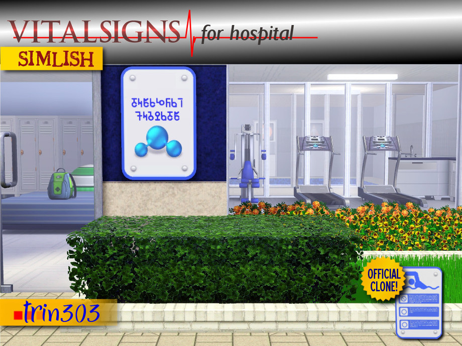 The Sims Resource - Vital Signs Simlish: Phys Therapy