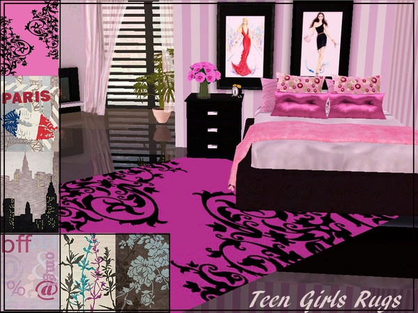 The Sims Resource | Teen Girls Rugs