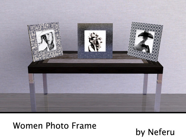 The Sims Resource | Women Photo Frame